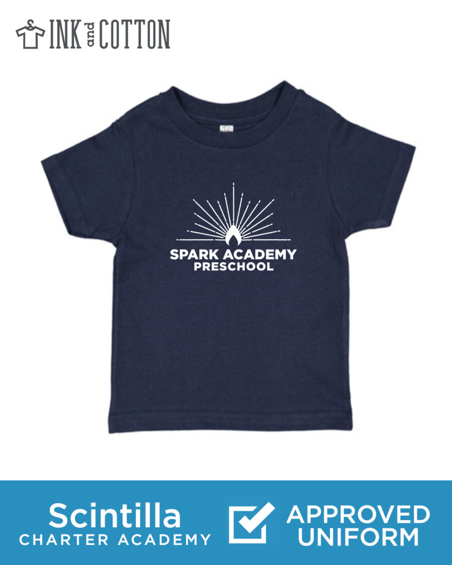 Spark Academy Preschool Uniform Top - Ink & Cotton