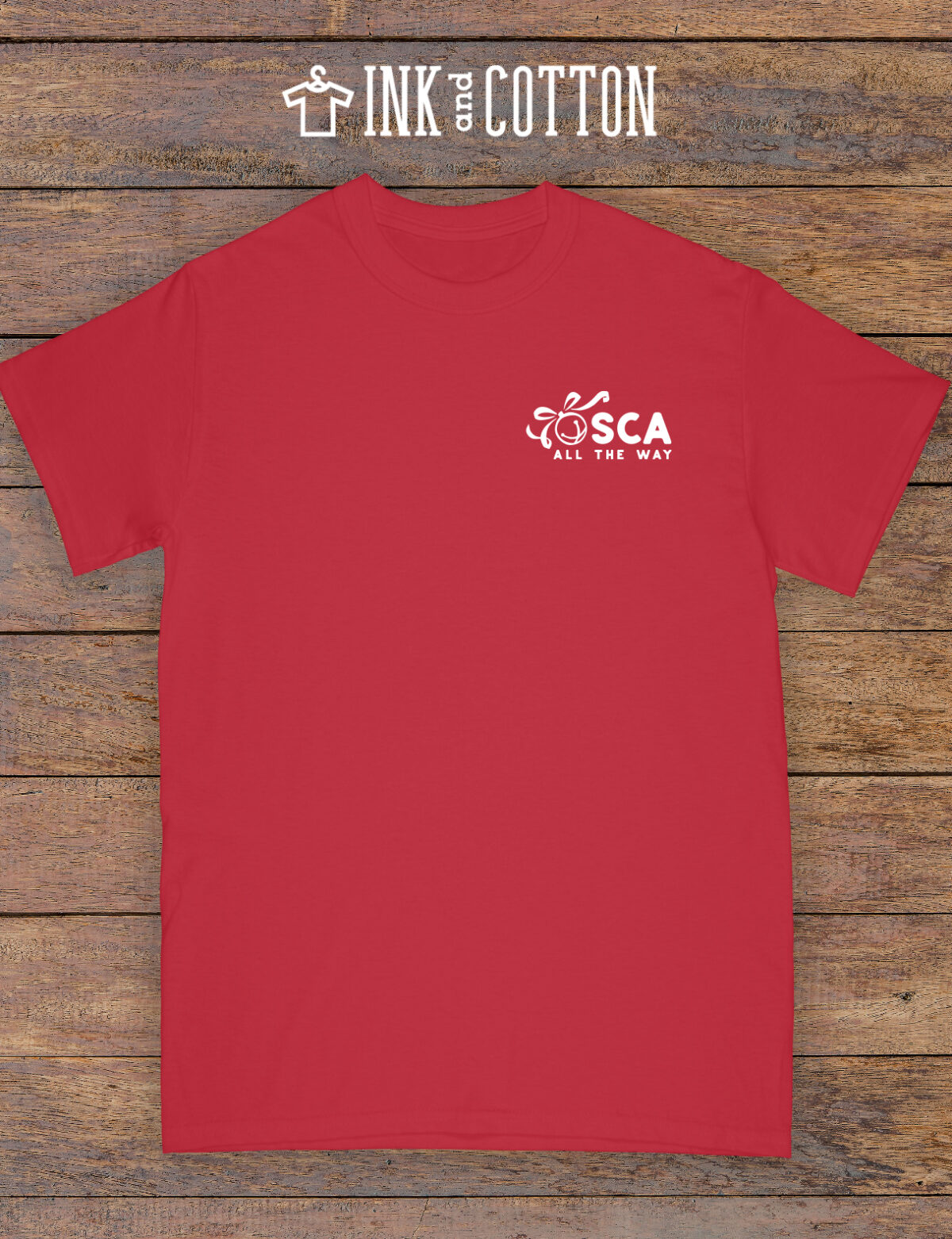 SCA All The Way Christmas T-Shirt 2021 - Ink & Cotton
