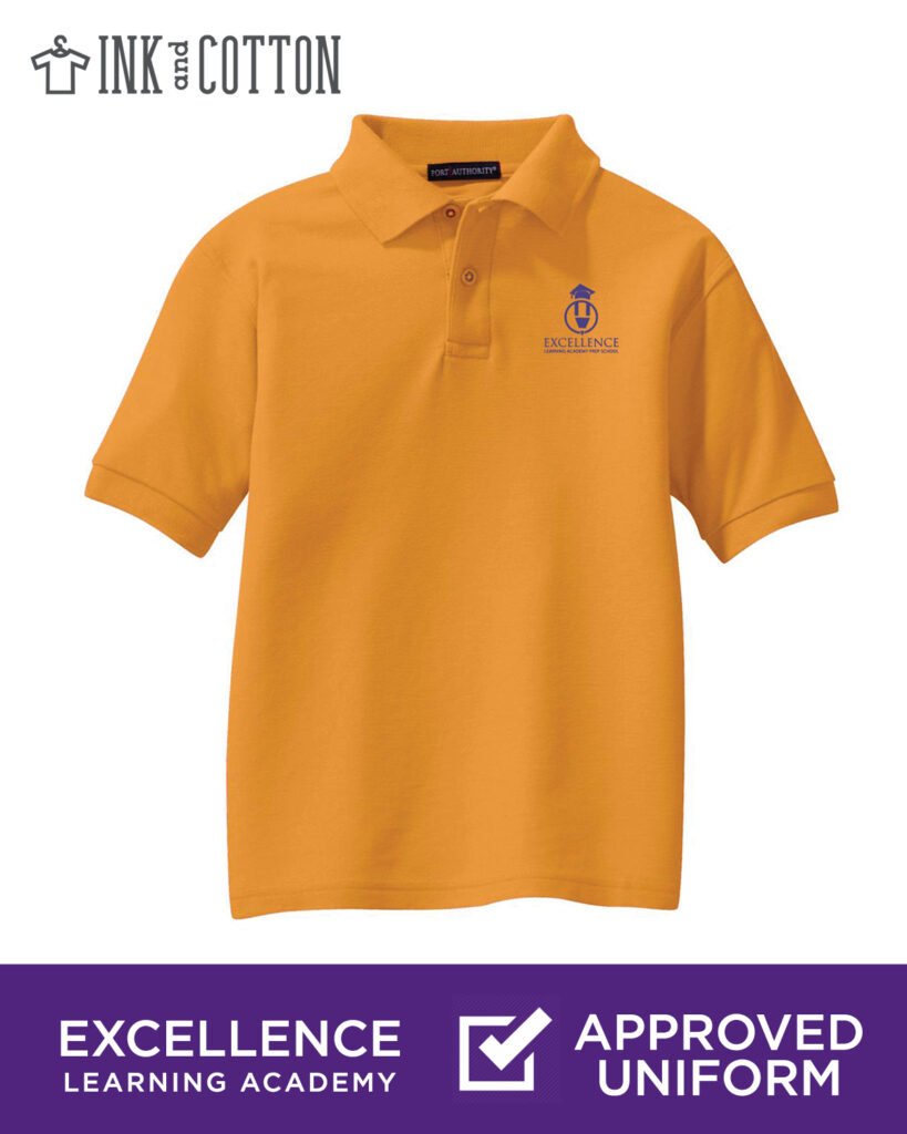 ELA Uniform Polo - Ink & Cotton