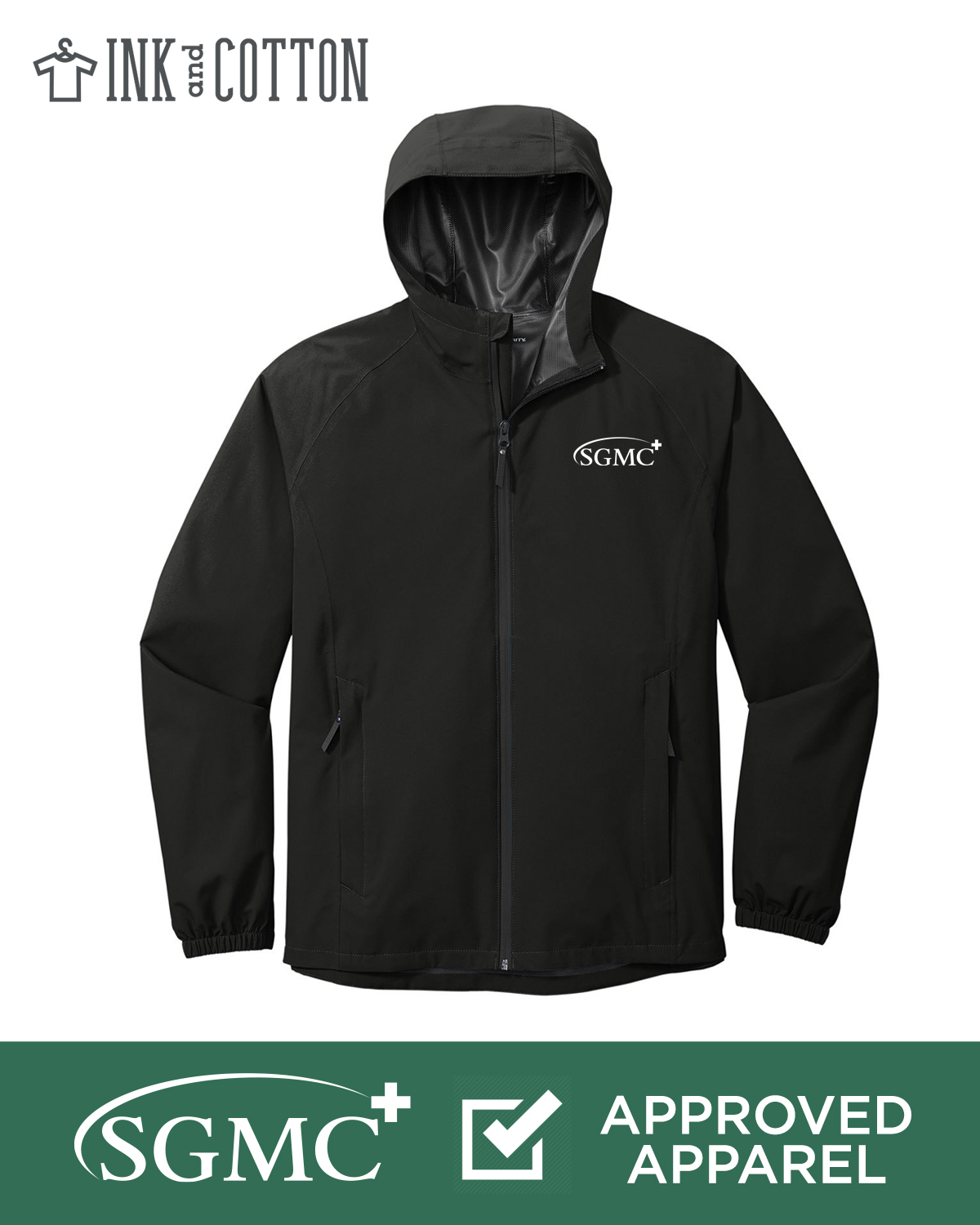 SGMC Rain Jacket - Ink & Cotton