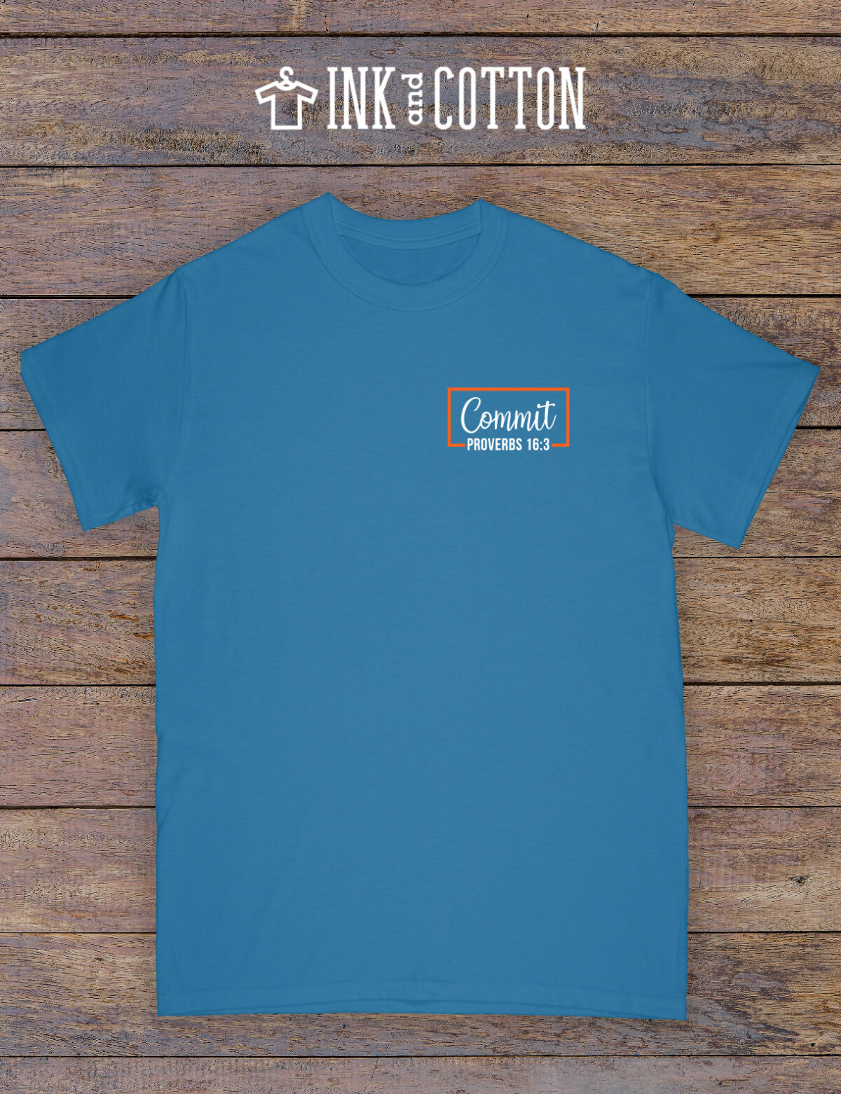 Westwood Wildcat Commit Proverbs T-Shirt 2023 - Ink & Cotton