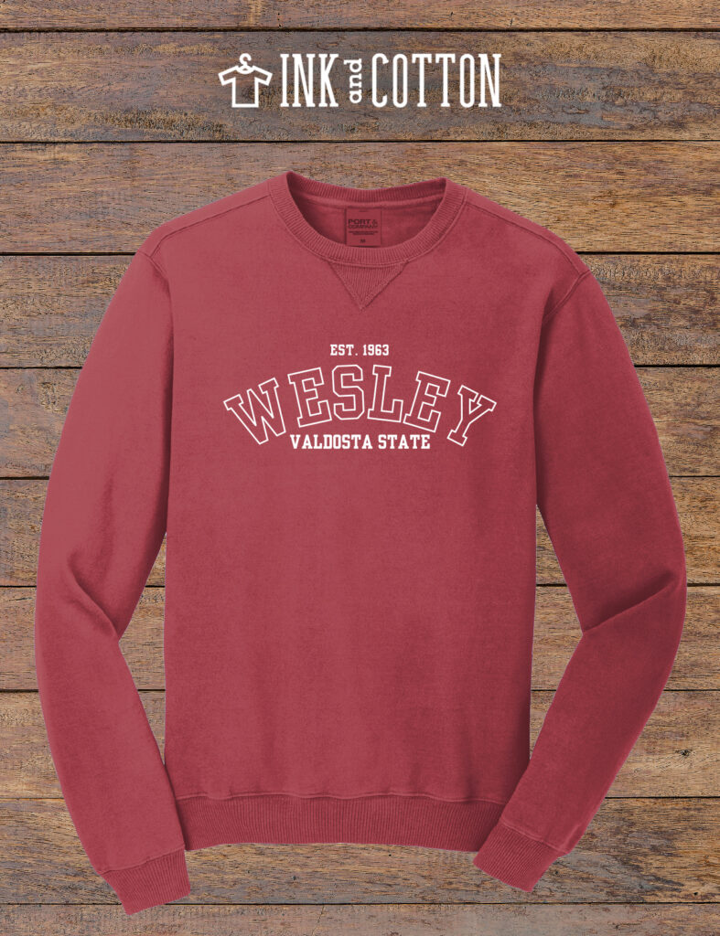 Wesley Foundation Est. Sweatshirt 2023 - Ink & Cotton