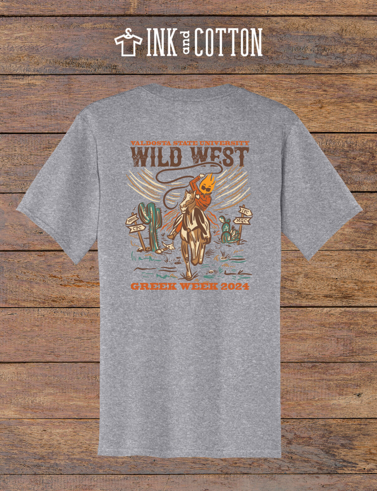 VSU Greek Week T-Shirt 2024 - Ink & Cotton
