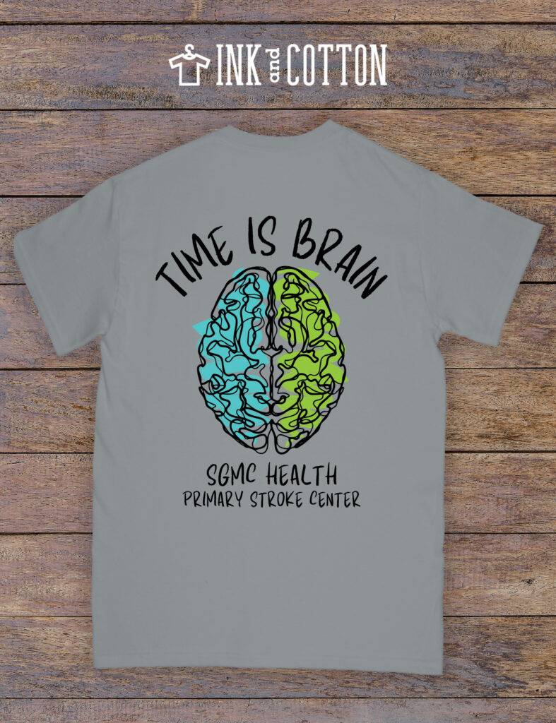 SGMC Health Stroke T-Shirt 2024 - Ink & Cotton